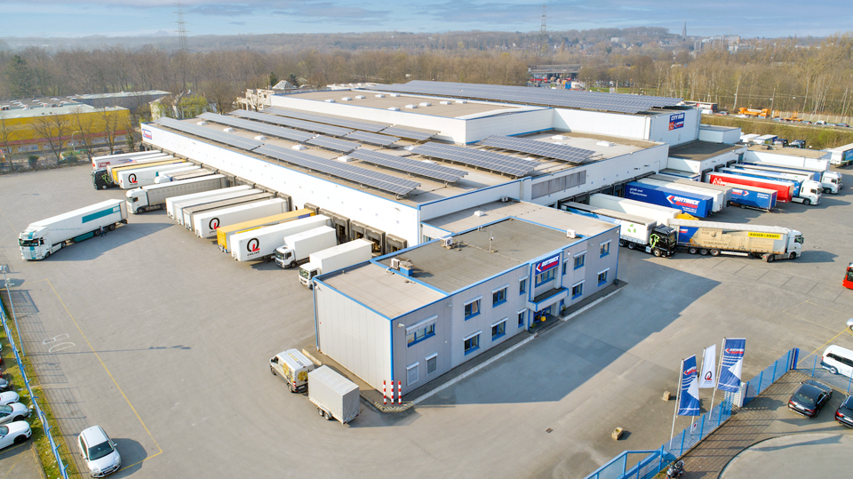 Online Systemlogistik mit neuem West-Hub - DVZ