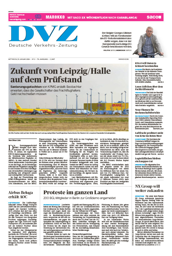 Die Zeitung - DVZ