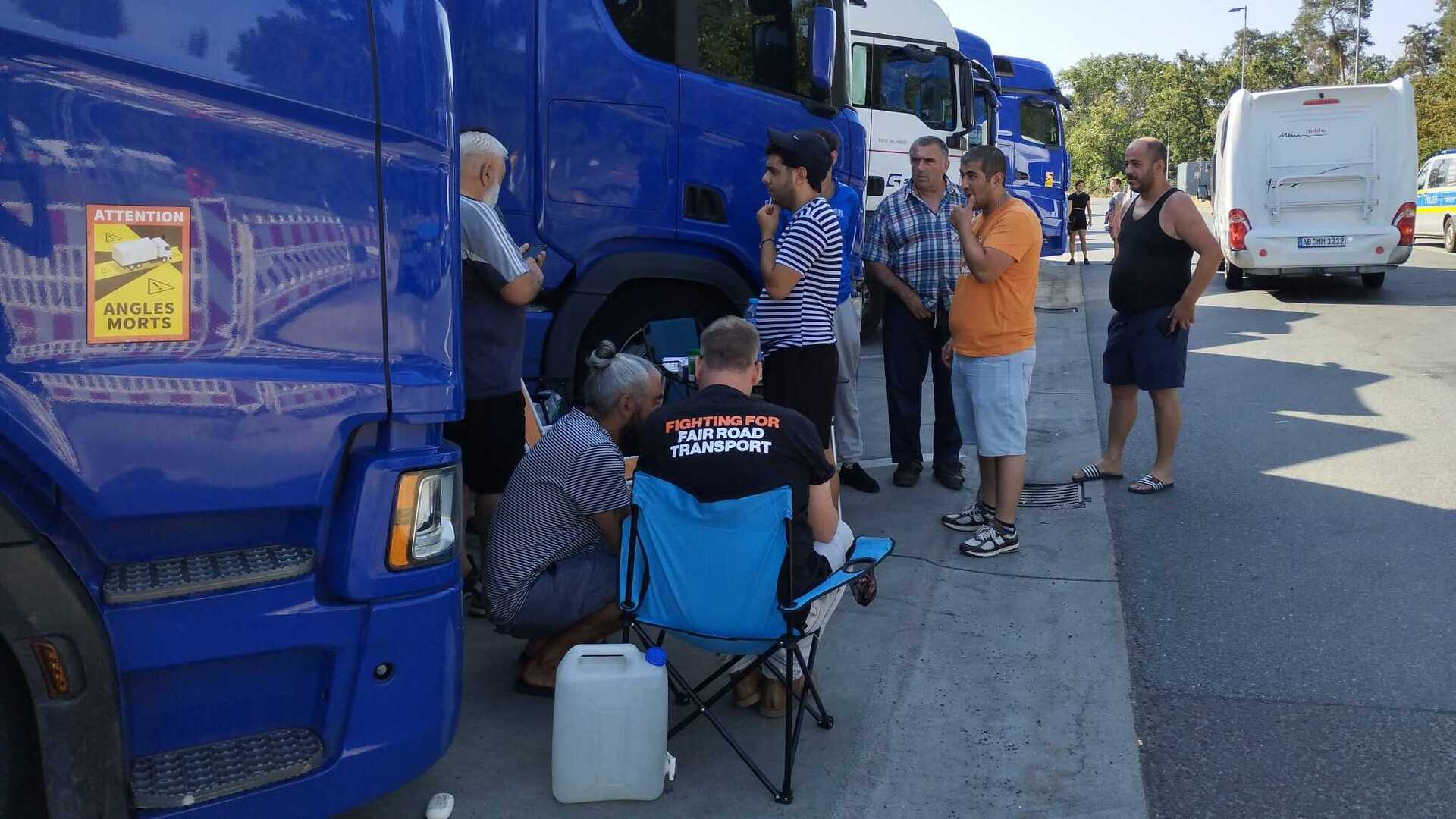 Fahrerstreik in Südhessen wird immer größer - DVZ