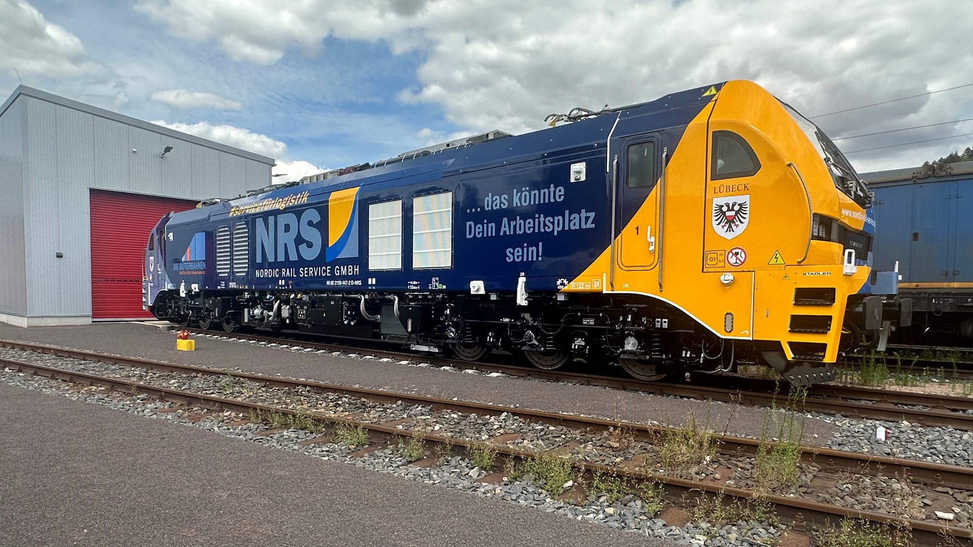 Nordic Rail Service stellt erste Schwerlastlok in Dienst - DVZ