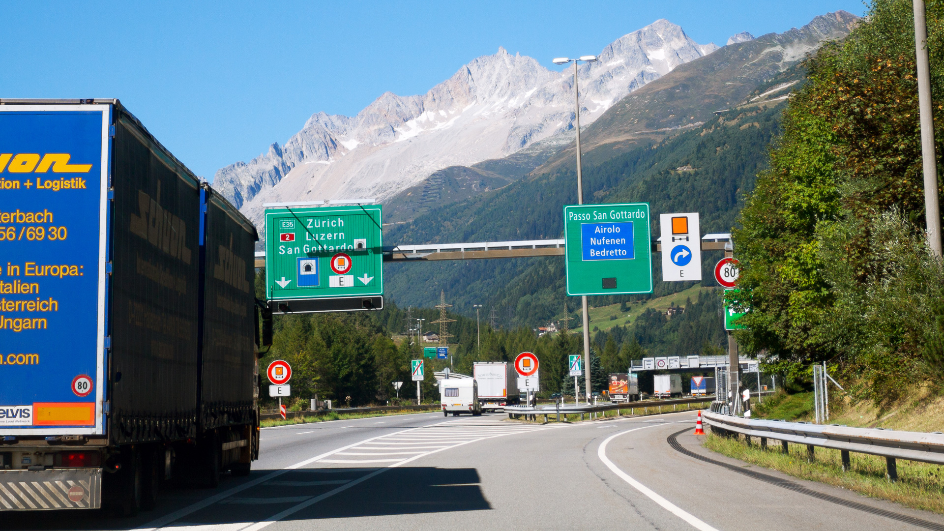 Schone Autobahnen Schweiz Geschwindigkeit Ebenbild