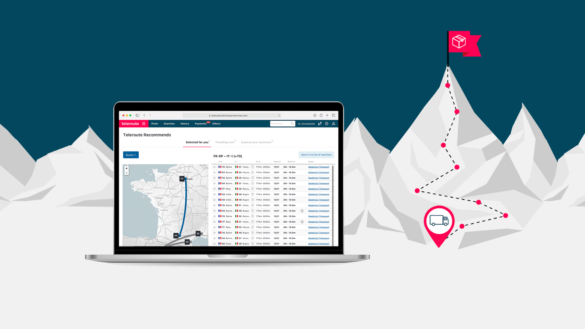 Teleroute empfiehlt Routen mit Hilfe von KI - DVZ