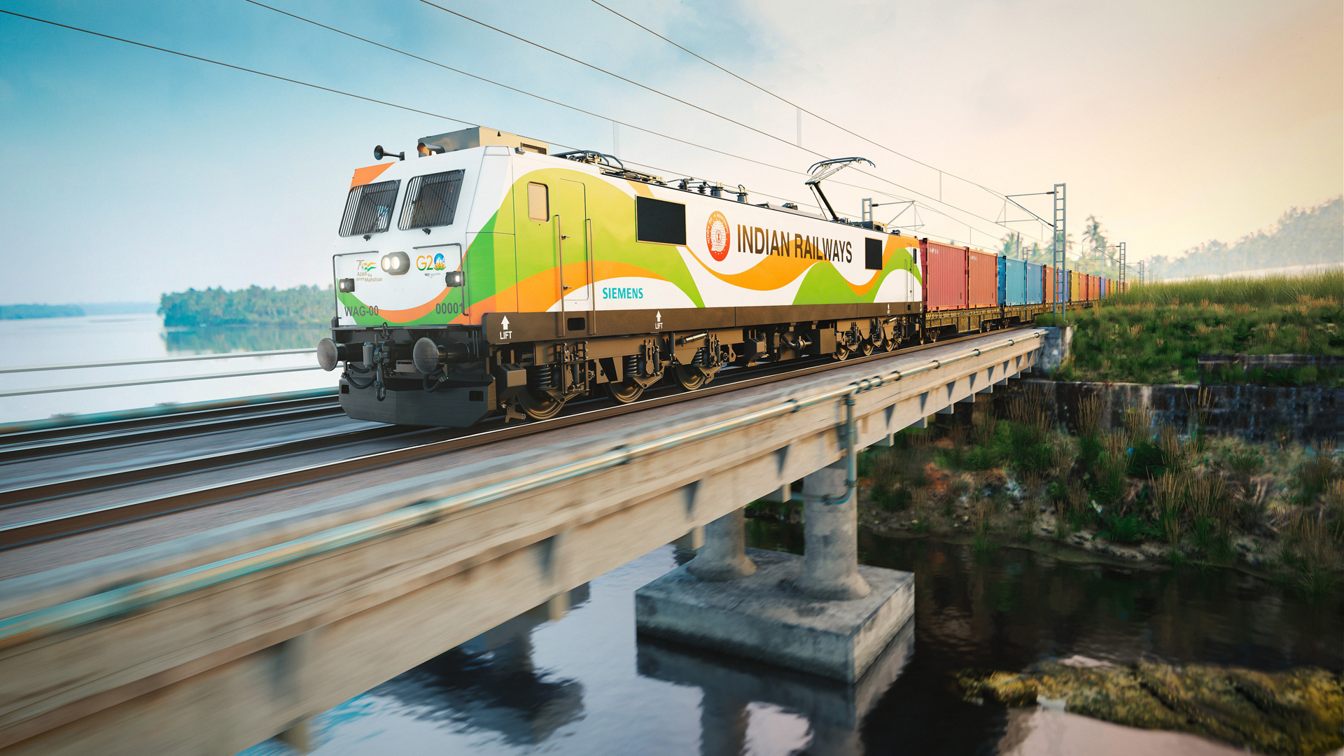 Indian Railways ordert 1.200 Güterzugloks - DVZ