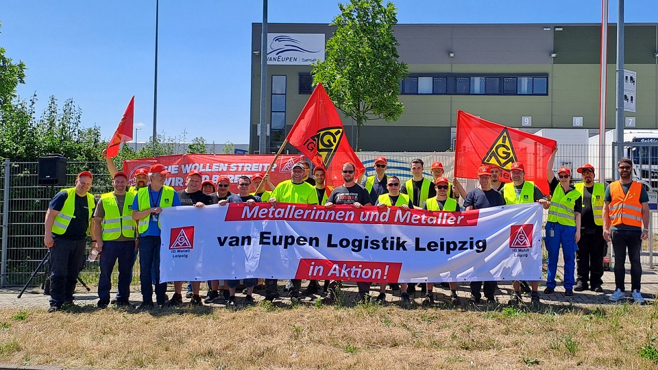 IG Metall schließt Tarifvertrag bei Van Eupen in Leipzig - DVZ