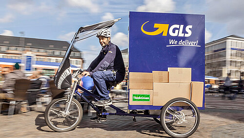 GLS Germany startet Lastenräder in Darmstadt - DVZ