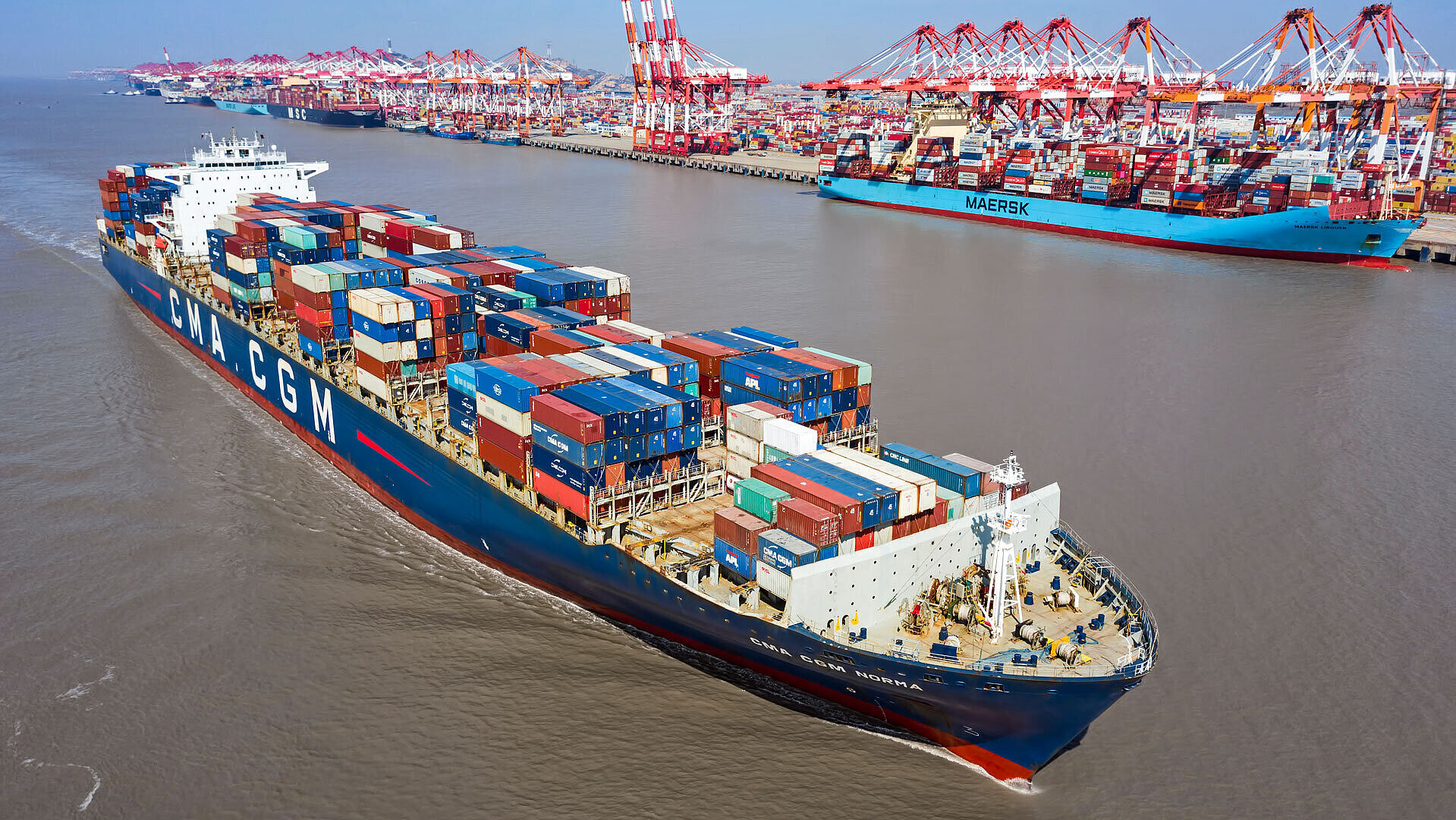 CMA CGM holt Maersk-Manager - DVZ