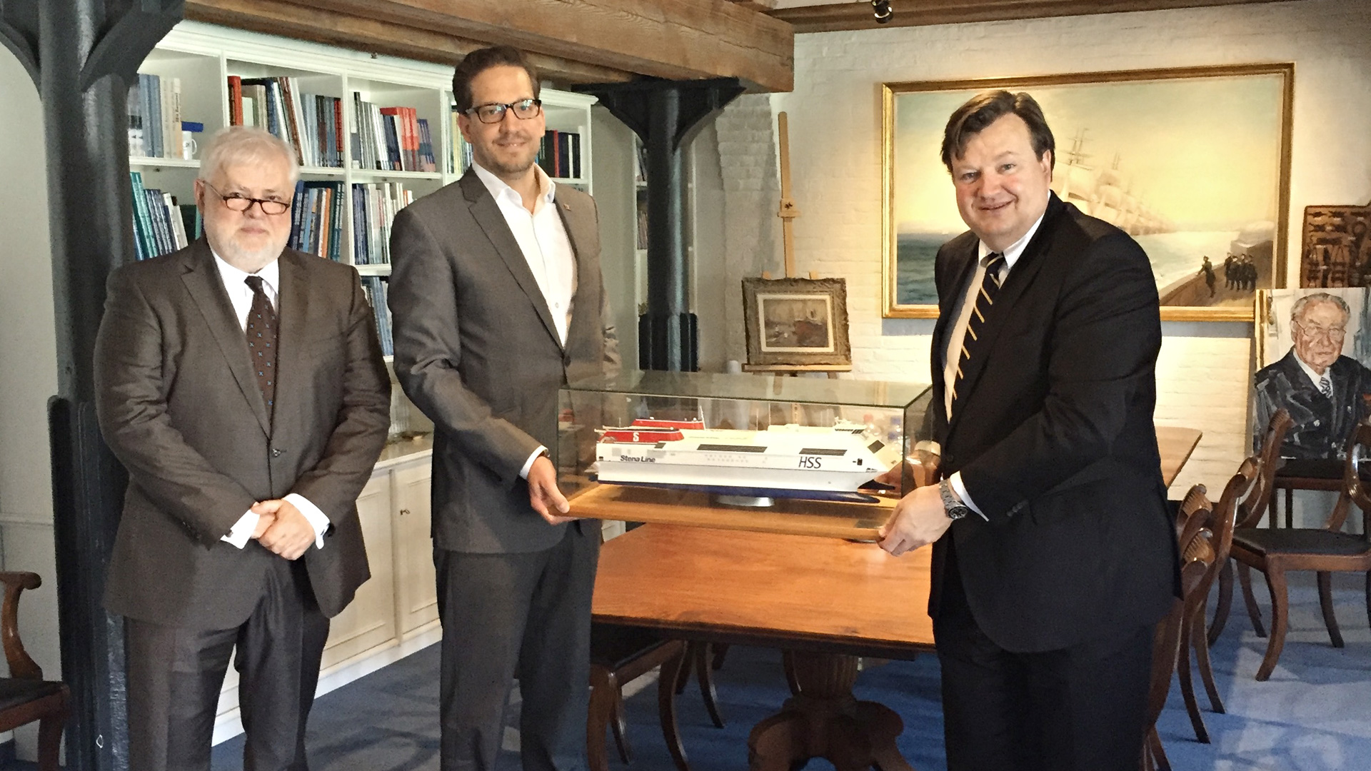 Stena-Fähre im Museum - DVZ