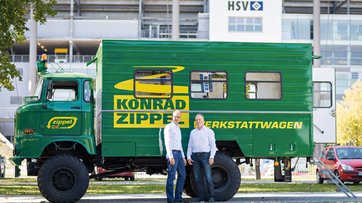 Ost-West-Doppelspitze bei Zippel - DVZ