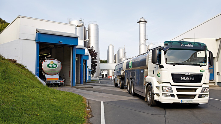 Arla Foods bündelt Stückguttransporte - DVZ