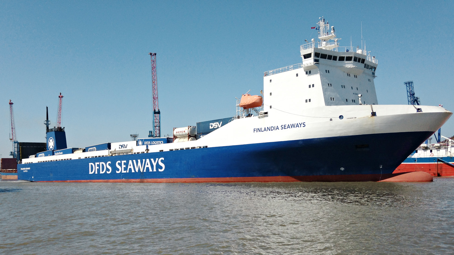 DFDS stellt Schottland-Dienst ein - DVZ