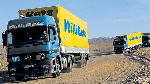 Willi Betz mit neuer Führungscrew - DVZ