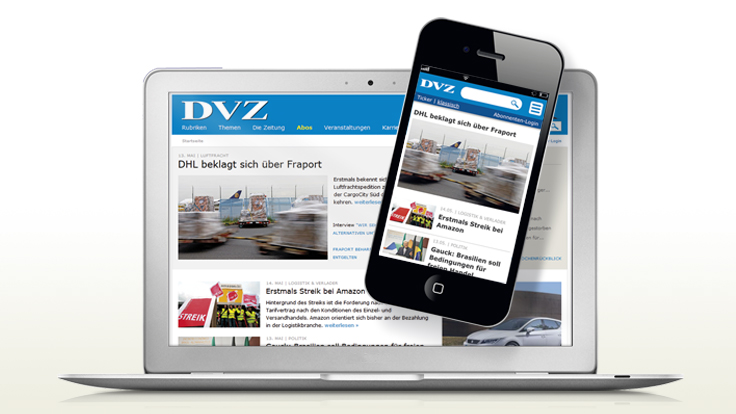 DVZ.de optimiert für Smartphones - DVZ