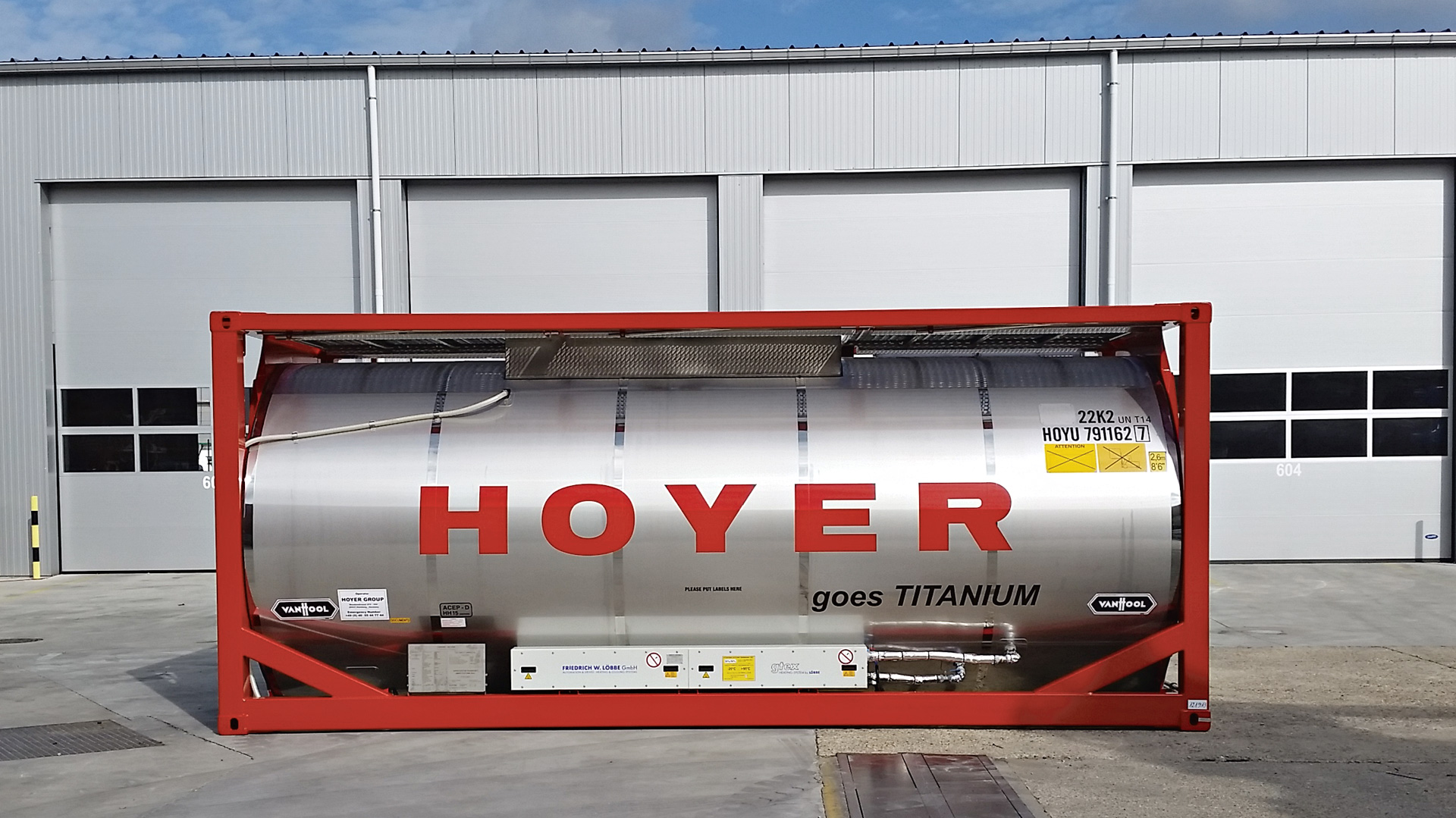 Titan-Tankcontainer: Innovation auf Bestellung - DVZ