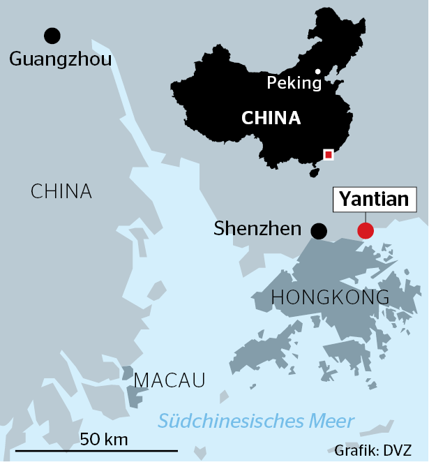 Yantian-Krise lässt Raten steigen - DVZ