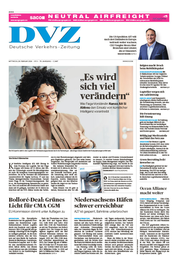 Die Zeitung - DVZ