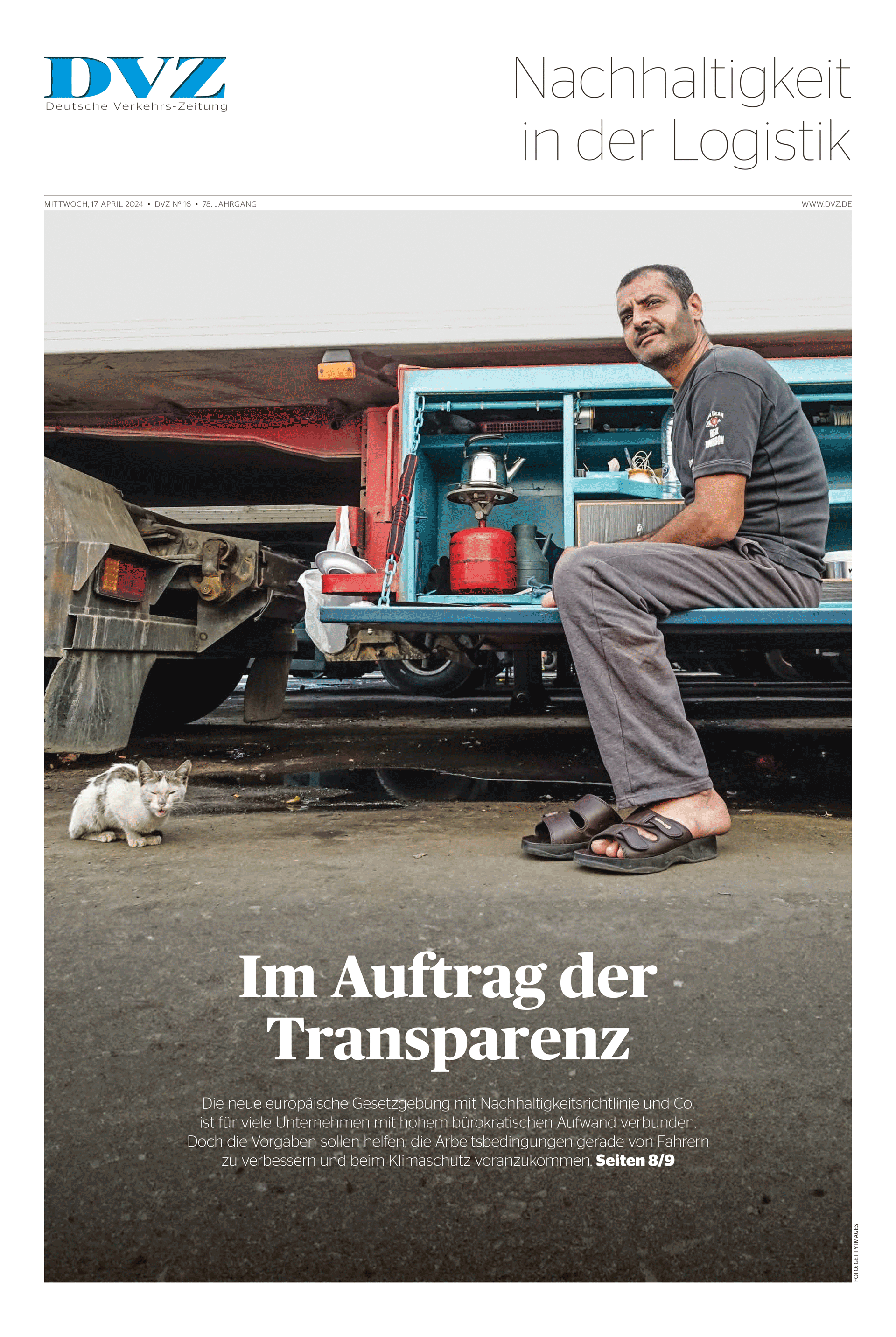 DVZ - Deutsche Verkehrs-Zeitung - DVZ