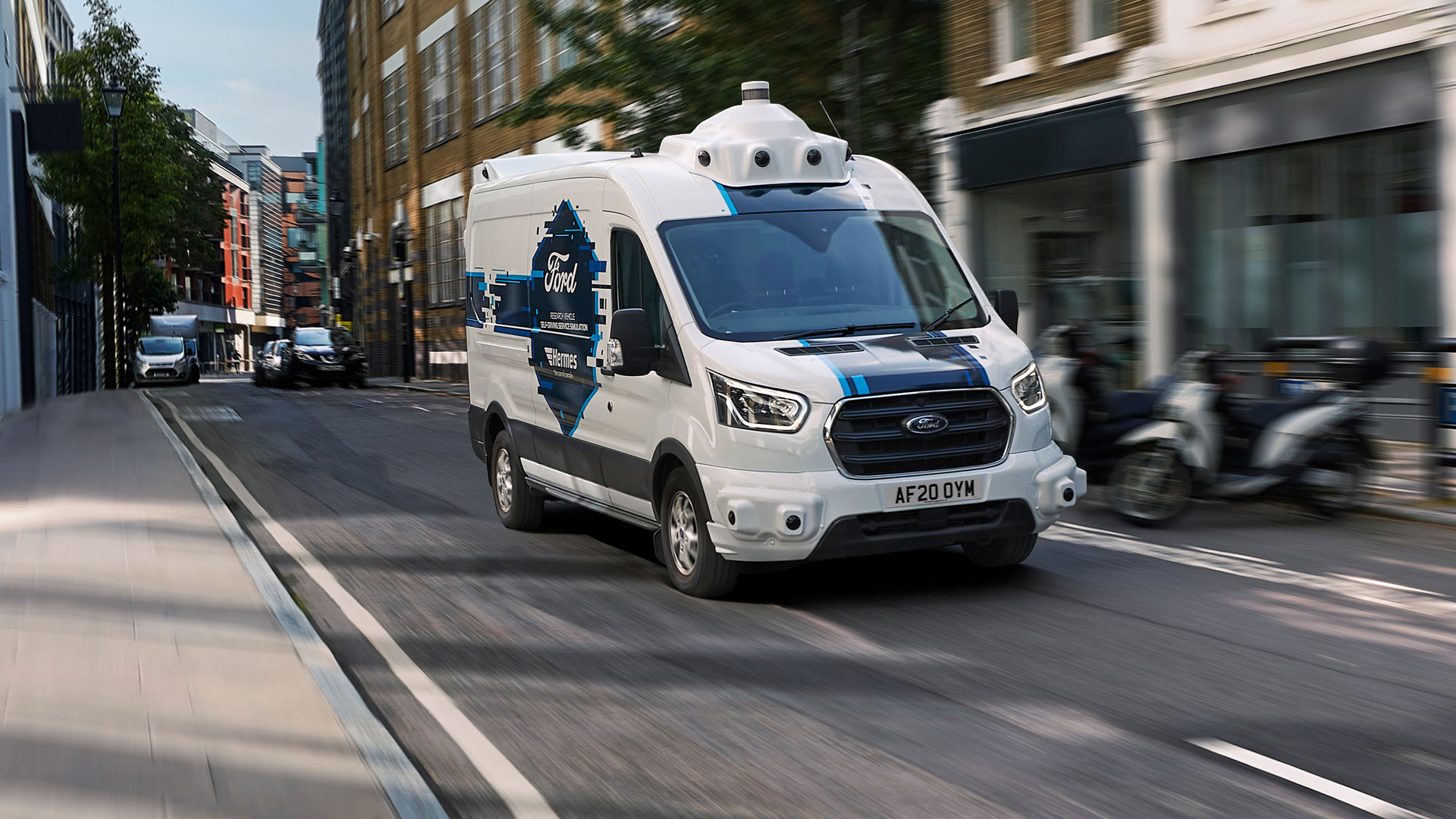 Hermes testet selbstfahrenden Transporter bei Paketzustellung - DVZ