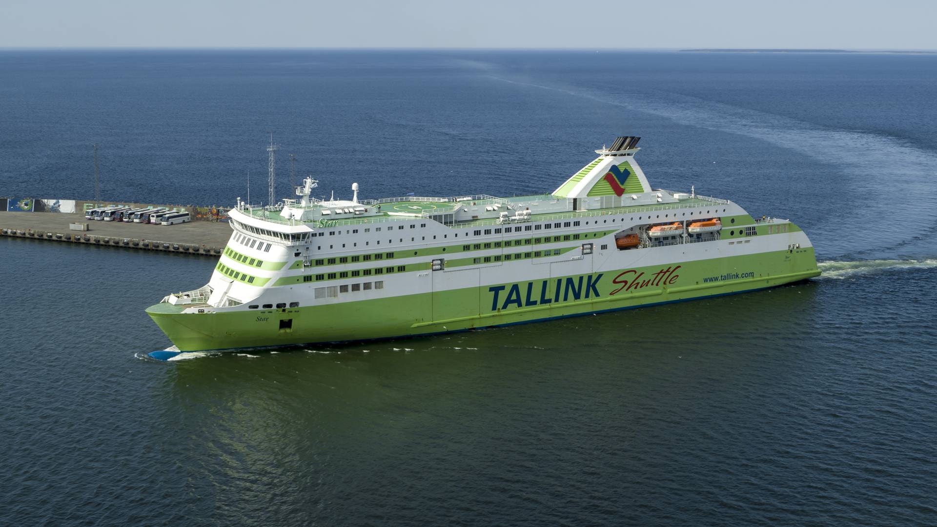 Tallink richtet Güterfährlinie nach Estland ein - DVZ